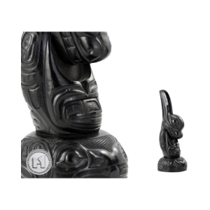 Raven Transforming into Killer Whale Sculpture, by Ed Russ (VII-B-1907 ...