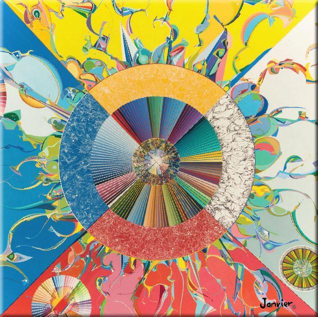 Alex Janvier Morning Star Trivet – Canadian Museum of History Boutique