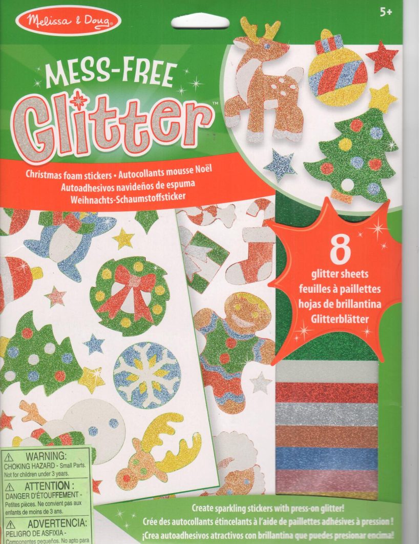 MESS-FREE GLITTER-CHRISTMAS FOAM STICKERS – Canadian Museum of History ...