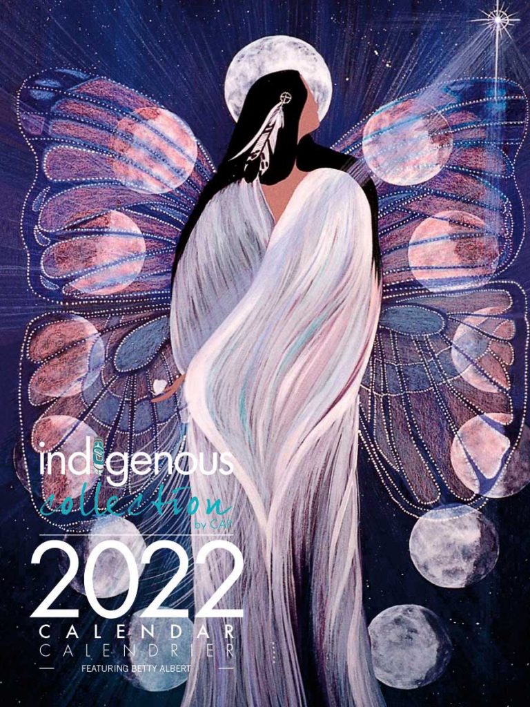 2022 Wall Calendar with Betty Albert’s 12 Moons Collection – Canadian ...