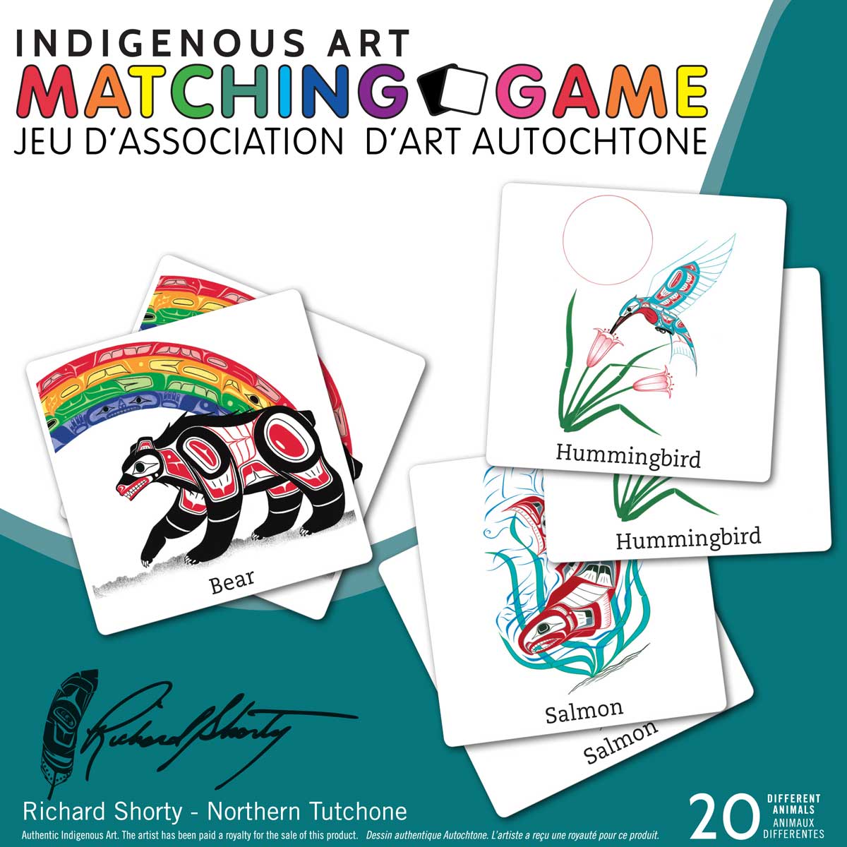 Richard Shorty – Matching Game – Canadian Museum of History Boutique