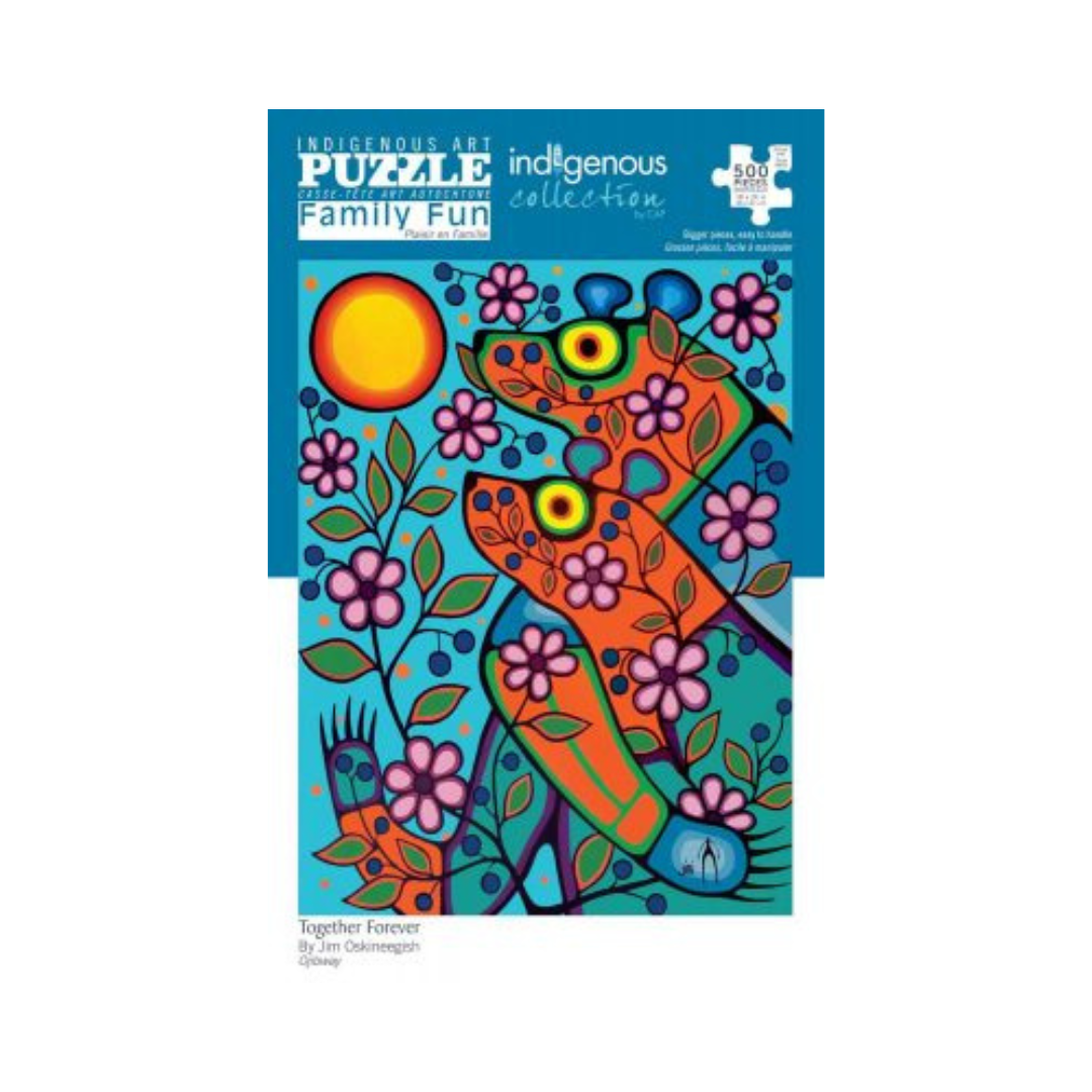 600059_PUZZLE 500P-TOGETHER FOR-OSKIN – Canadian Museum of History Boutique