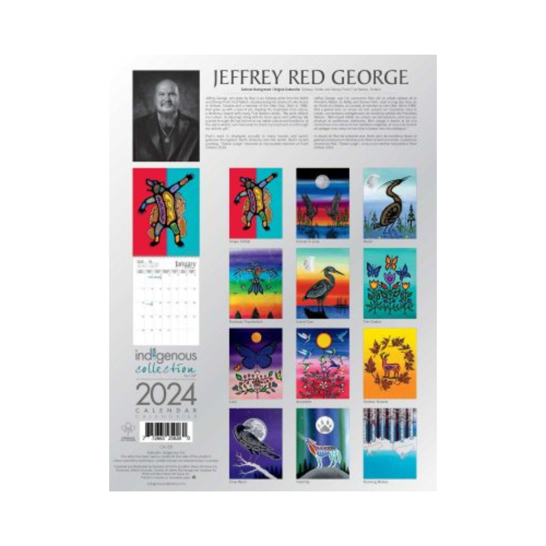 601300_CALENDAR 2024-GEORGE_VERSO – Canadian Museum of History Boutique
