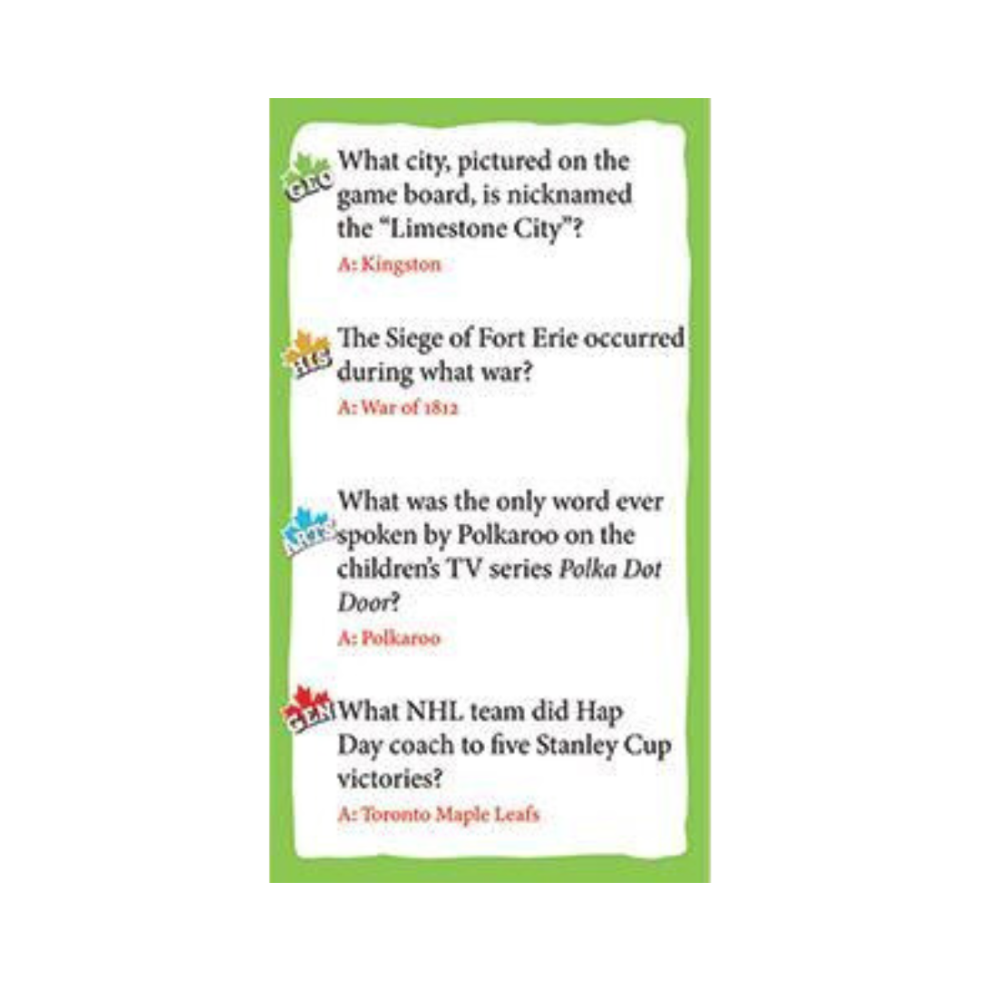 Canadian Trivia Family Edition – Canadian Museum of History Boutique