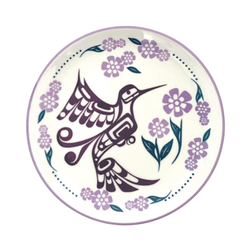 Hummingbird Porcelain Plate – Canadian Museum of History Boutique