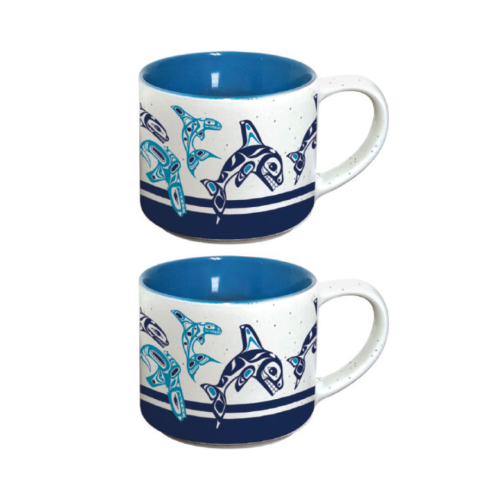 Orca Family Expresso Mug Set – Canadian Museum of History Boutique