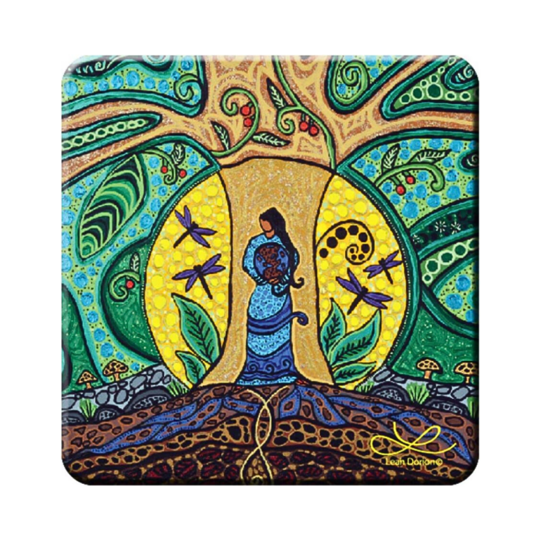 Strong Earth Woman Coaster Set – Canadian Museum of History Boutique