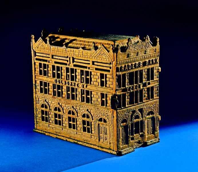 “Traders Bank” Coin Bank | The Harbinson Collection